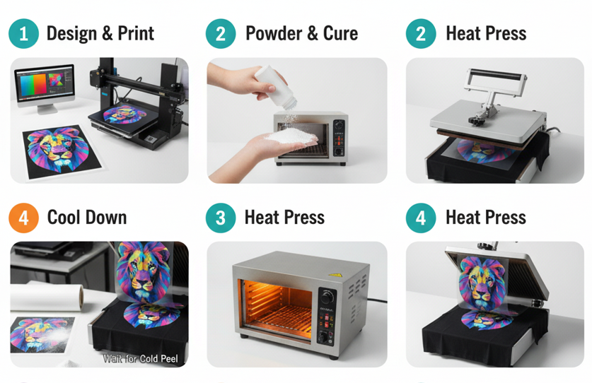 1 DTF Instructions – Complete Step-by-Step Printing Guide. – DTF ...