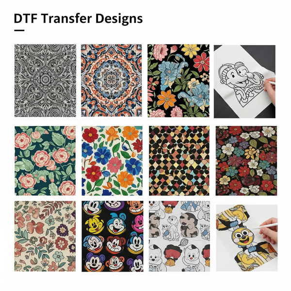 DTF Transfer Designs: Vibrant Custom Prints for Fabrics