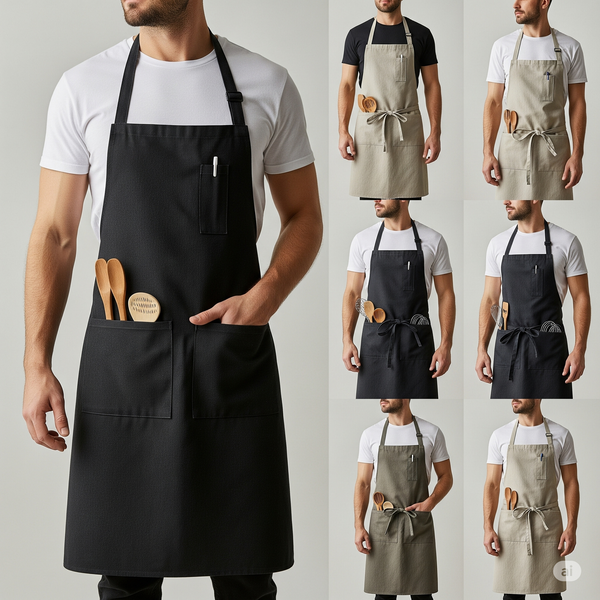 Chef Aprons for Men – Durable, Stylish & Professional Wear