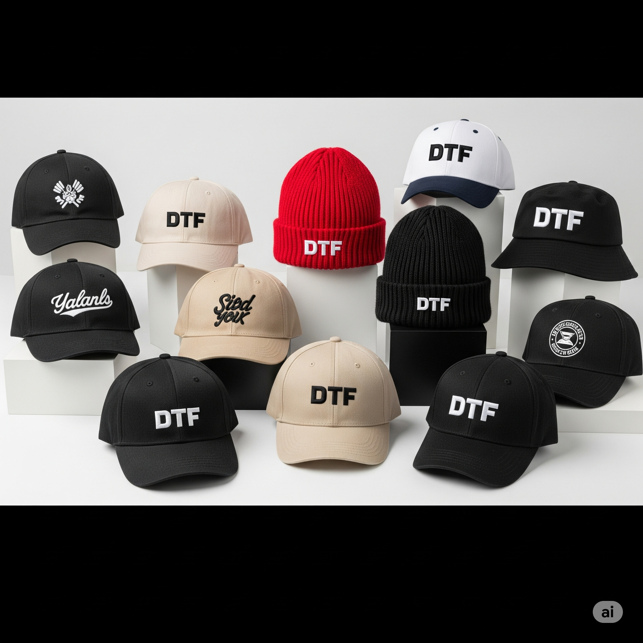 DTF for Hats – Custom, Vibrant, Durable Prints for Headwear